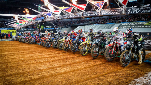 Track Map: Daytona Supercross - Motocross