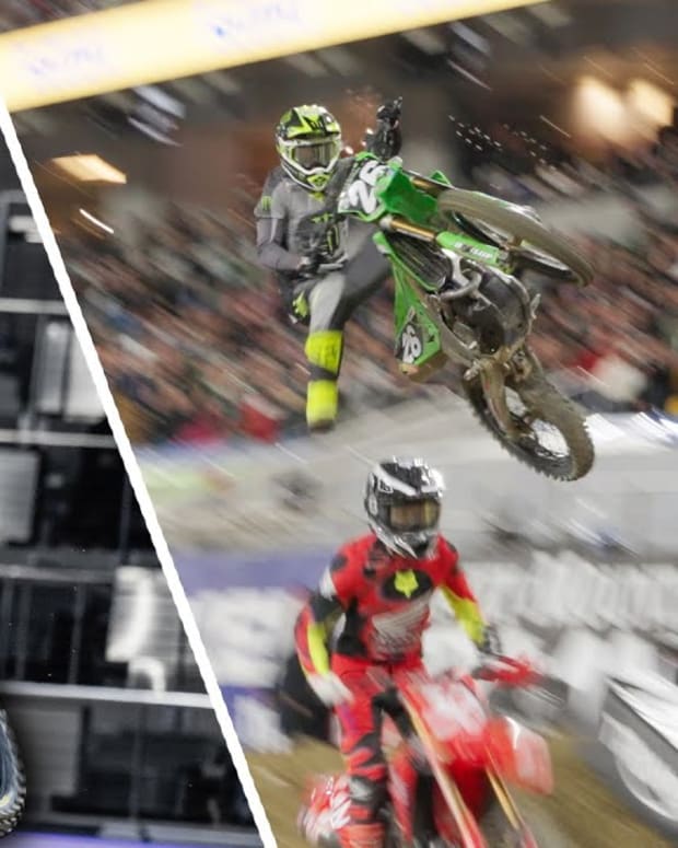Watch: ELI TOMAC GOES BEAST MODE IN SAN DIEGO | TWMX Supercross 450 Race Highlights - Motocross