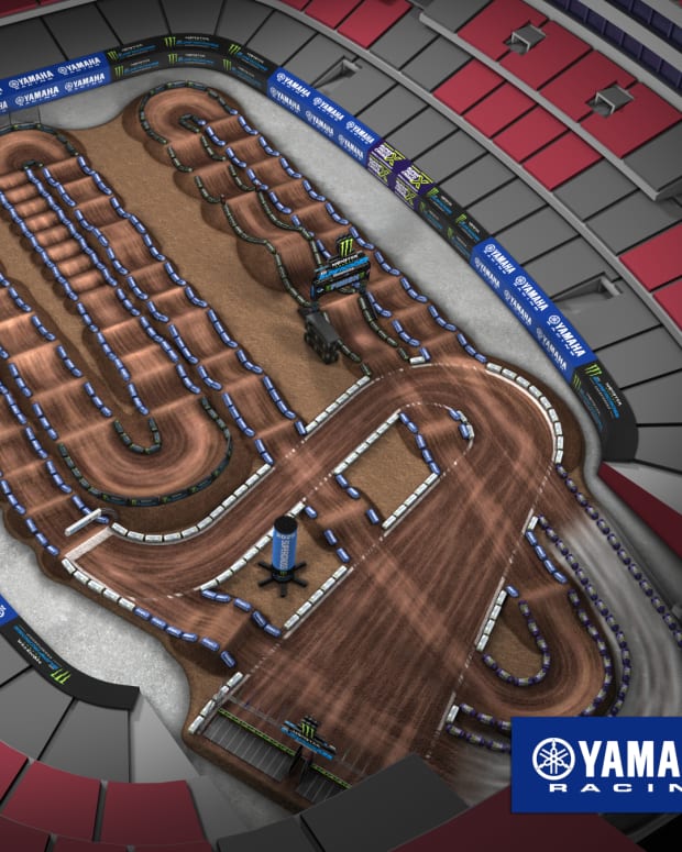 Track Map: Tampa Supercross - Motocross