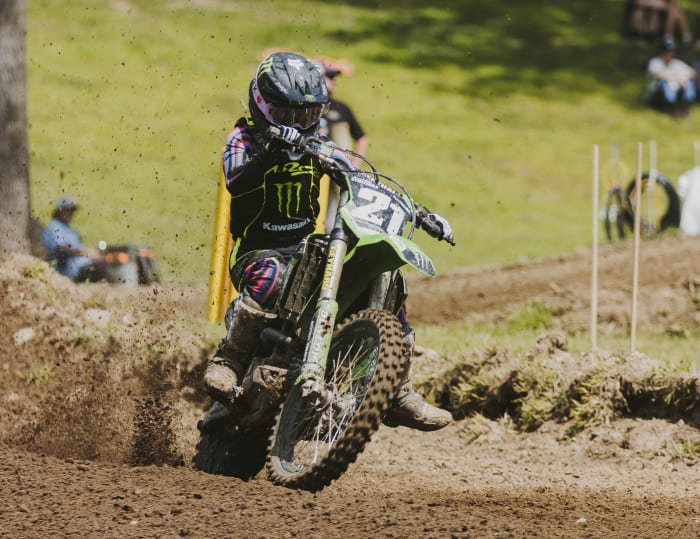 WMX Round 5: Kyleigh Stallings Dominates at Ironman - Motocross