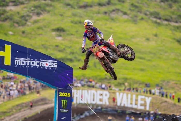 2025 Thunder Valley Pro Motocross 450 Race Results, Jett Lawrence ...