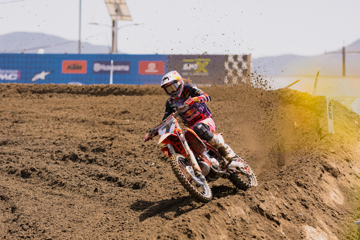 Aaron Plessinger Grabs Fourth Overall with Late Charge at Pala - Motocross