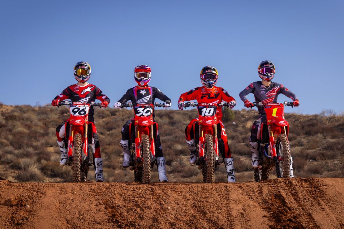 Honda HRC Progressive 2025 SuperMotocross Roster - Motocross