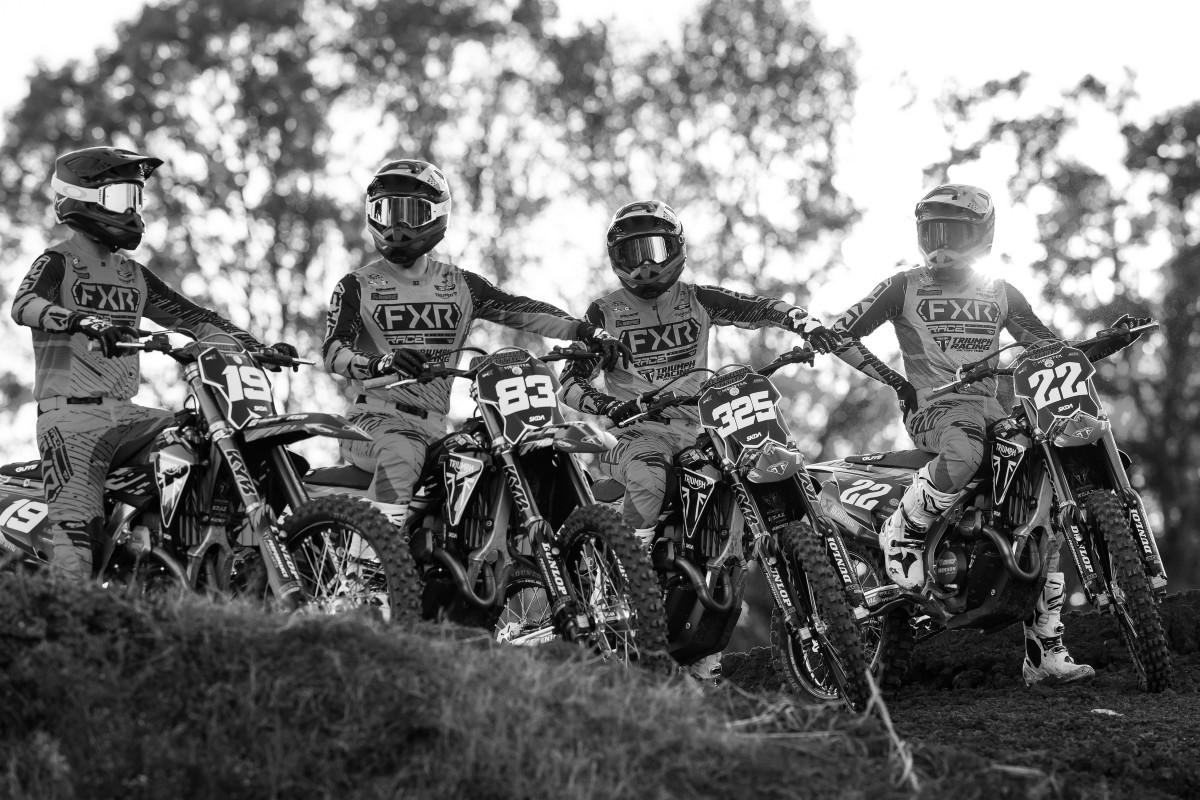 Triumph Factory Racing Multi-Year Partnership with FXR - Motocross
