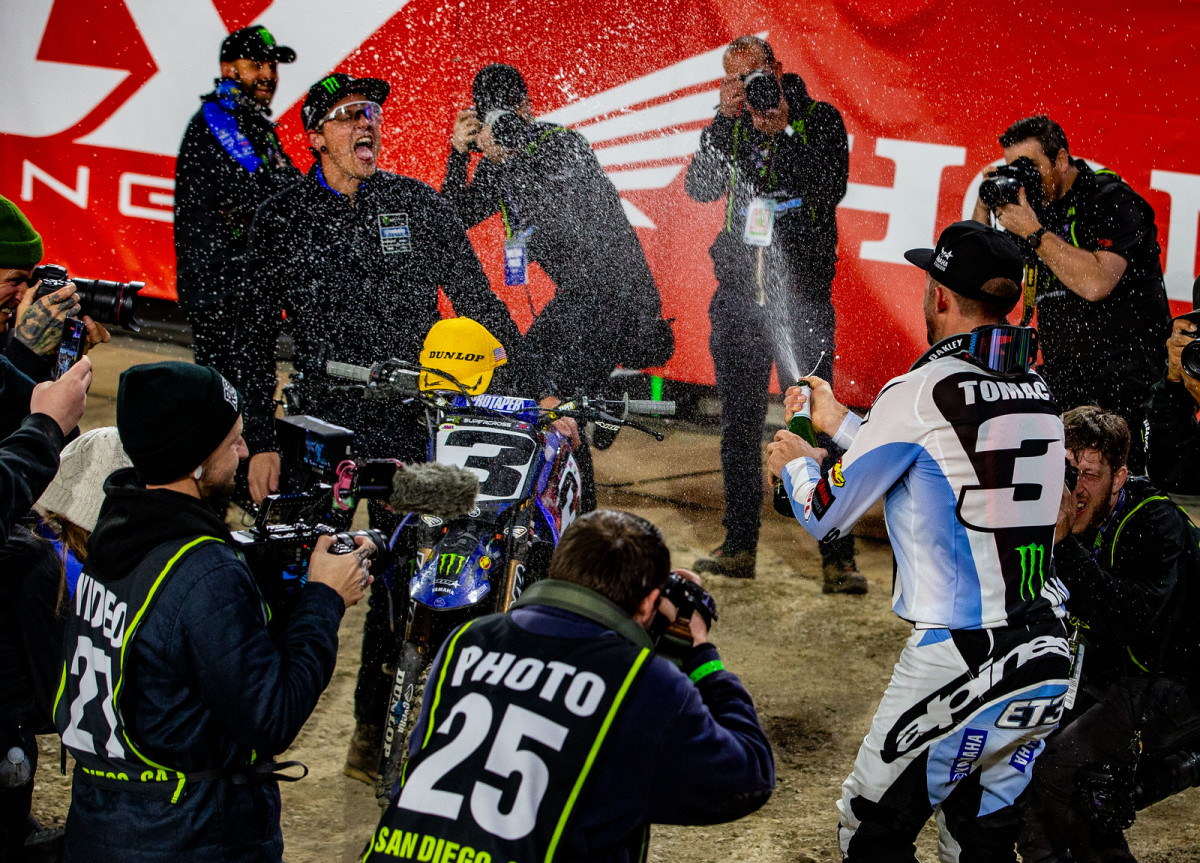 Eli Tomac's 53rd 450SX Win vs Jett Lawrence, San Diego Supercross 2025 - Motocross