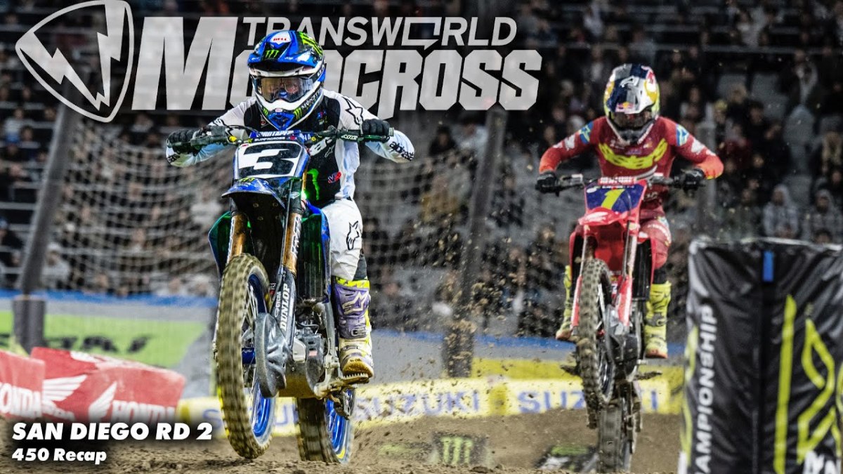 Watch: ELI TOMAC GOES BEAST MODE IN SAN DIEGO | TWMX Supercross 450 Race Highlights - Motocross