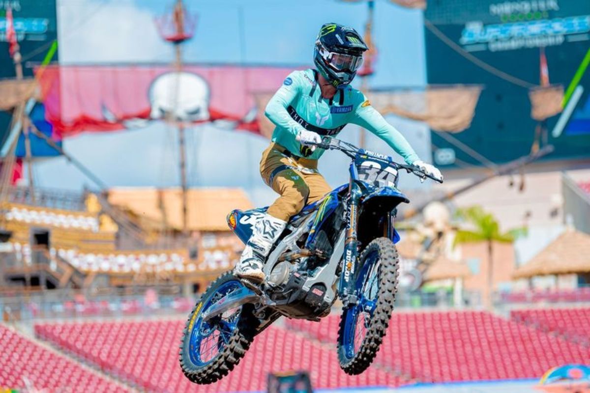 Concussion for Daxton Bennick, Out for Detroit - Motocross