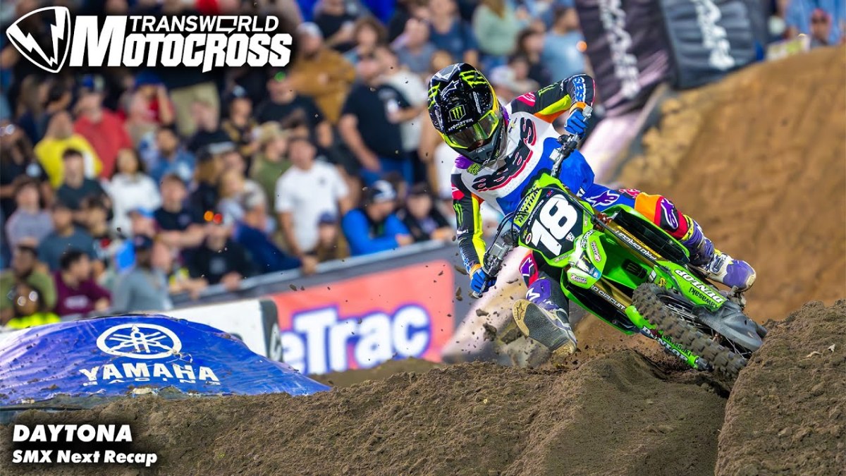 Watch: Landon Gordon Wins Daytona SMX Next | TWMX Supercross Highlights ...