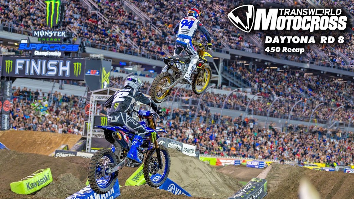 Watch: KEN ROCZEN WINS DAYTONA SUPERCROSS | TWMX 450 Highlights - Motocross