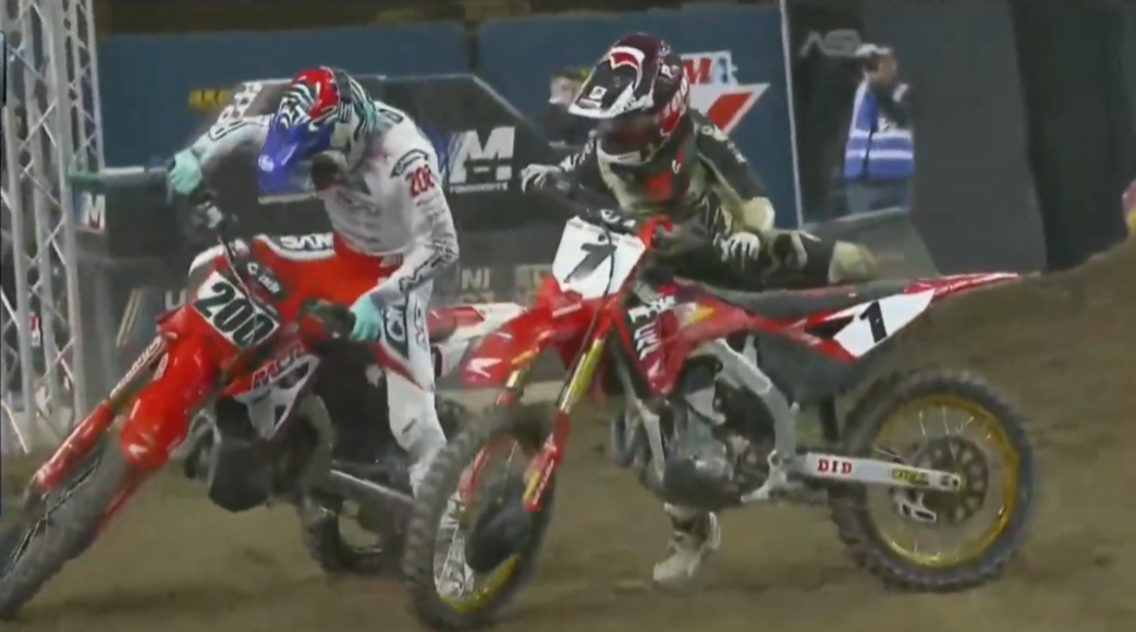 Kyle Peters and Ryan Breece Clash Hard at AMA Arenacross Round 3 in ...