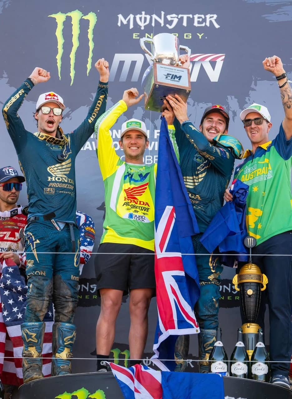 Team Australia Goes Back To Back at the Motocross of Nations - Motocross