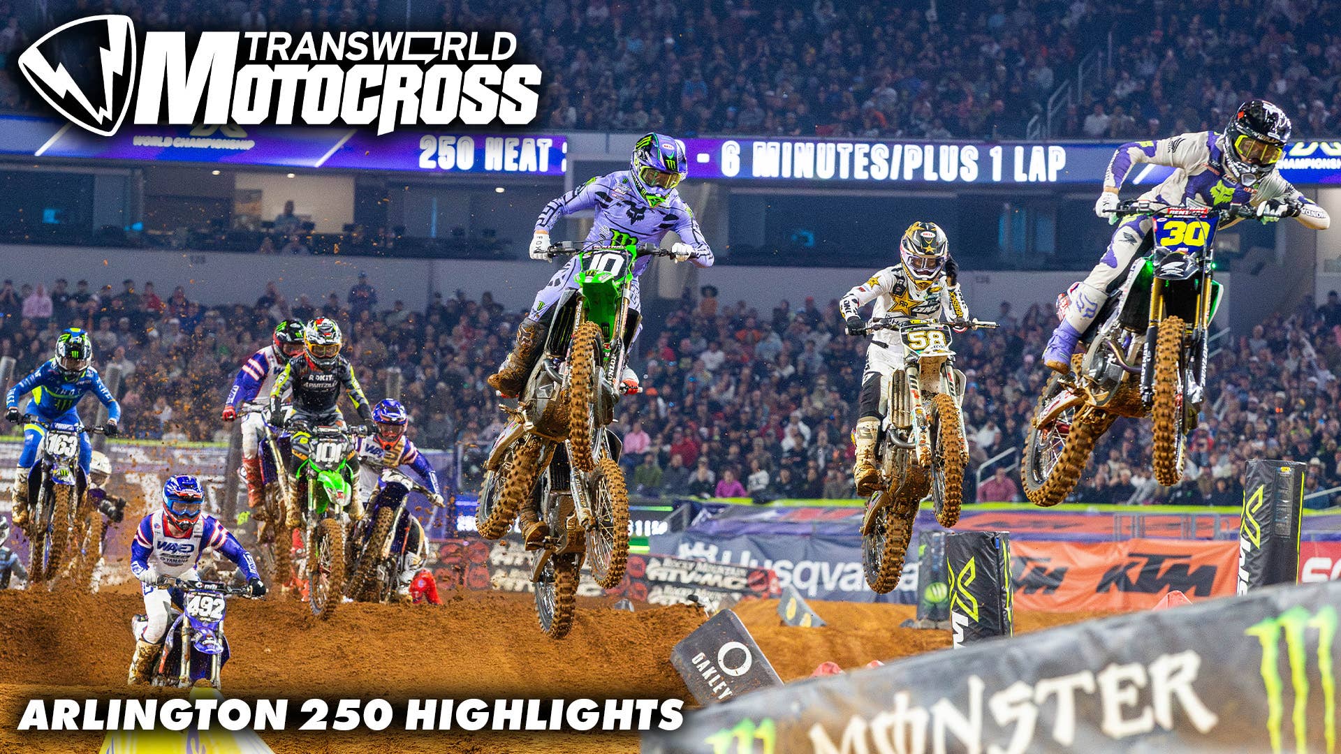 Watch: 250 SMX East Kick-Off Trackside Race Highlights - Motocross