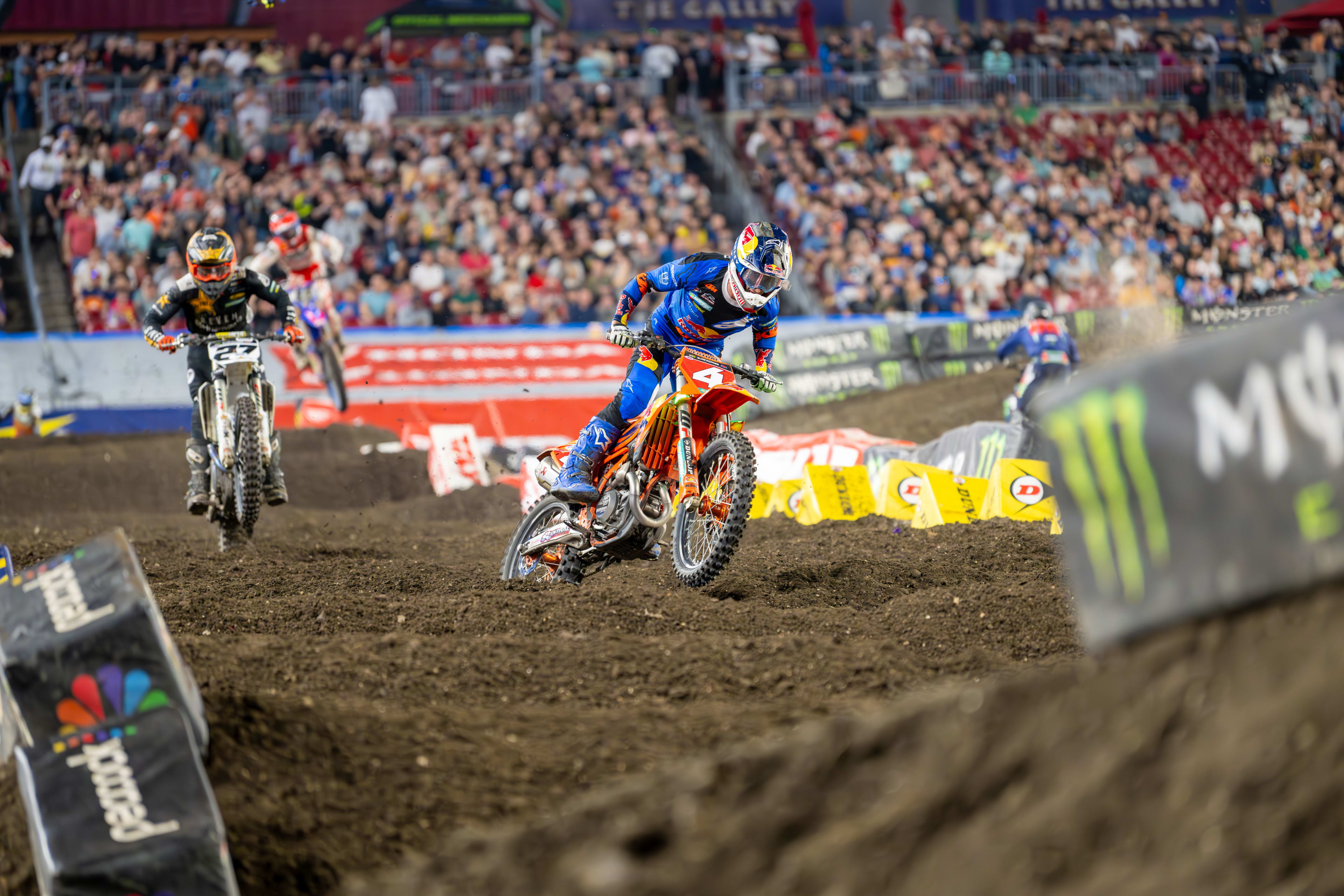 Chase Sexton Retains Red Plate After Tampa Crash, 450SX Championship ...