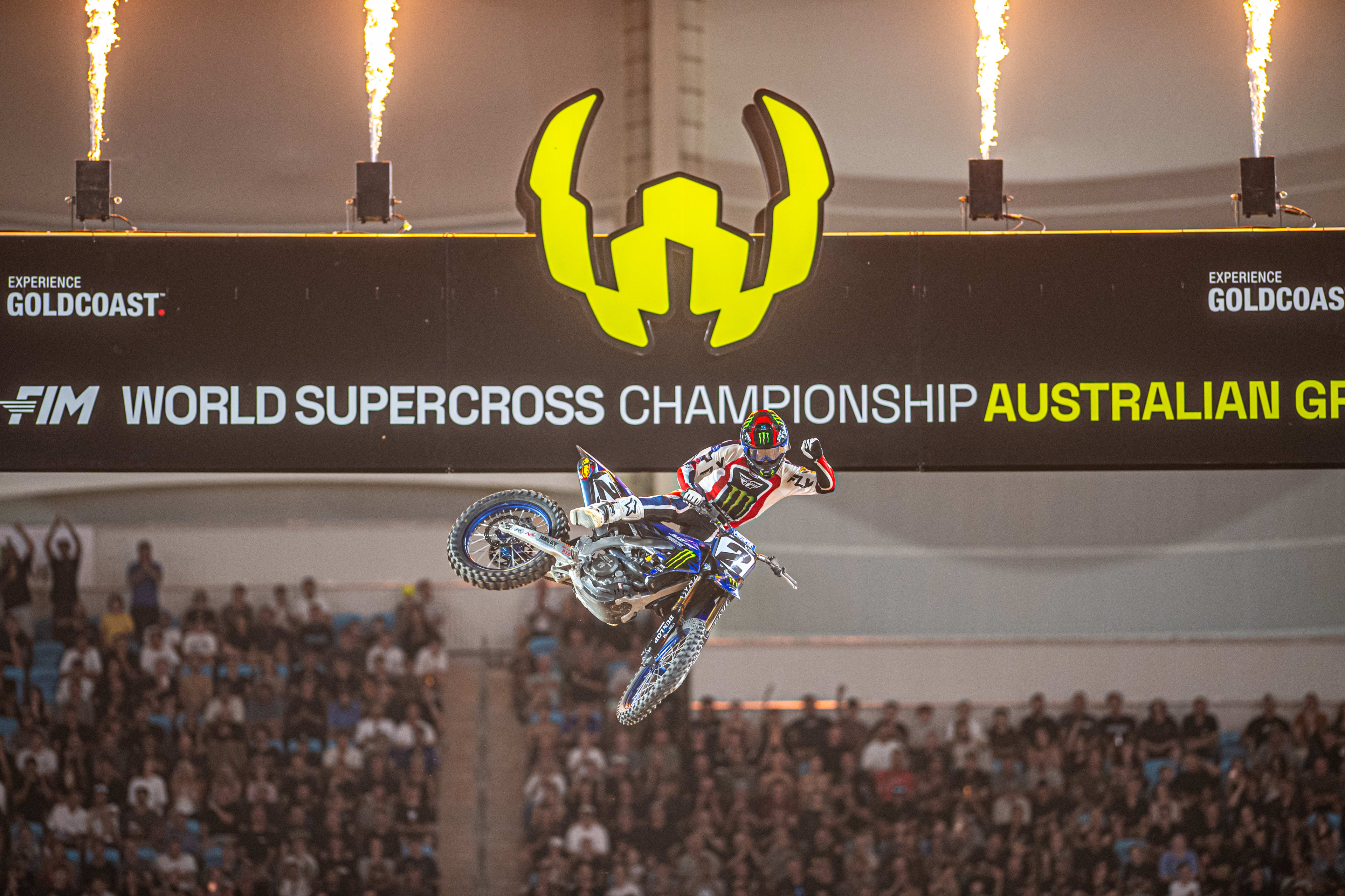 WSX Australian GP Results: Roczen Wins Thrilling SX1 Fight, Anstie ...