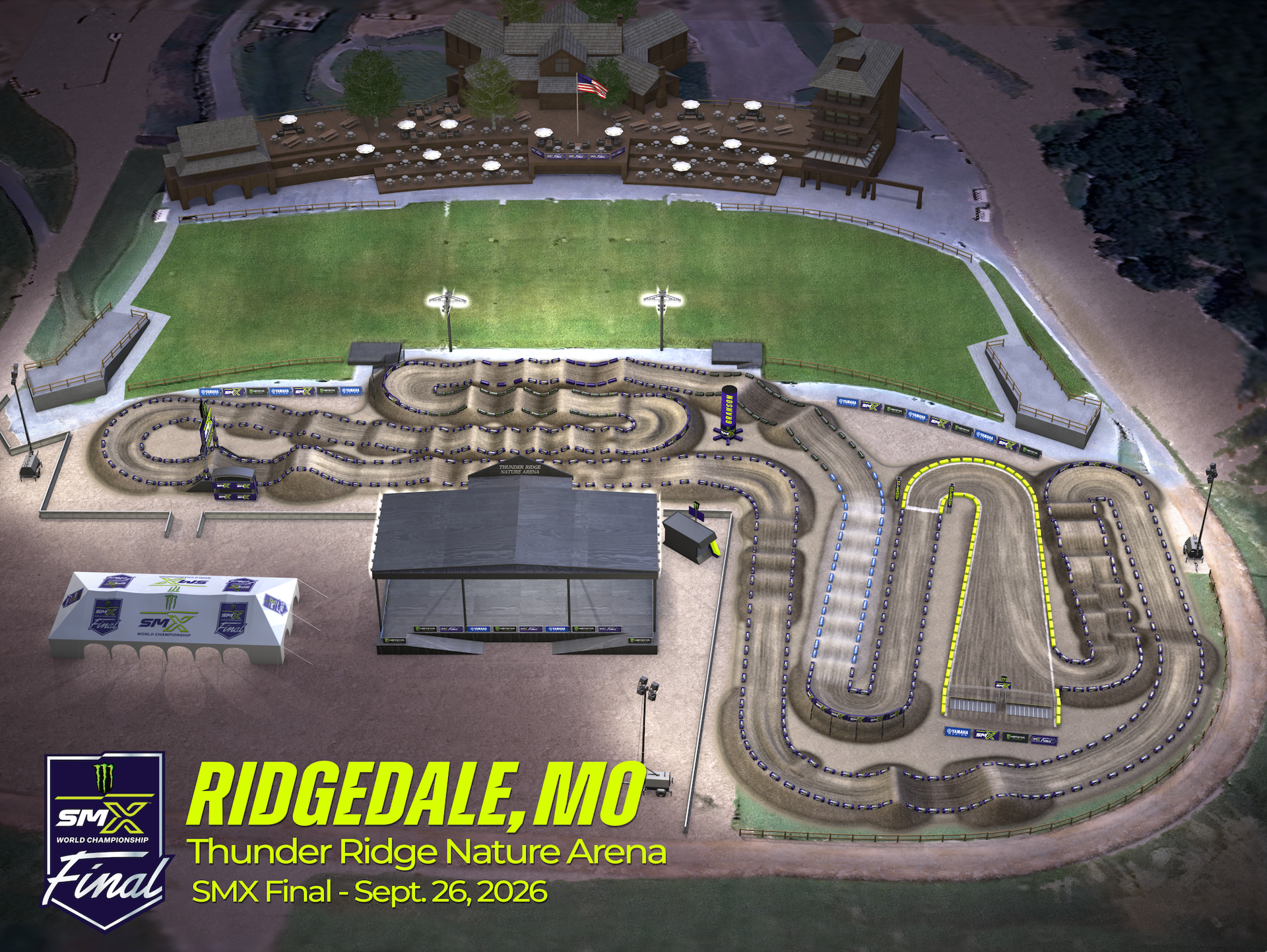 2026 SuperMotocross Playoff Track Maps Revealed - Motocross